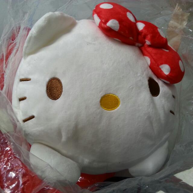 Hello Kitty lucky Bolster, Hobbies & Toys, Toys & Games on Carousell