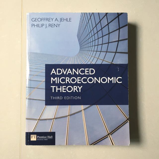 Advanced Microeconomic Theory, Hobbies & Toys, Books & Magazines ...