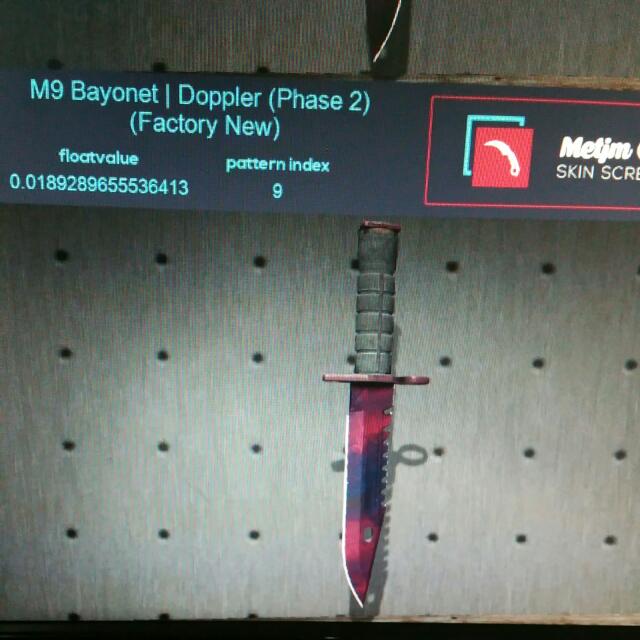 CSGO M9 Doppler P2 Max Pink, Luxury, Sneakers & Footwear on Carousell