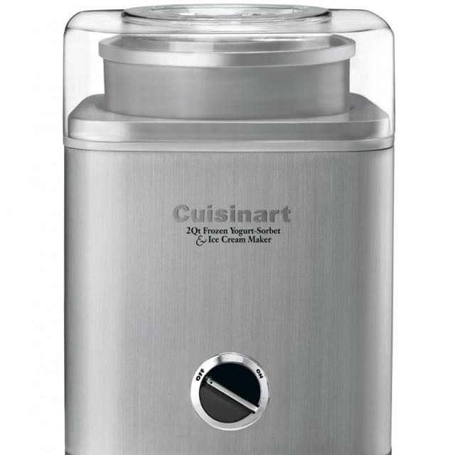 Cuisinart 2LT Ice Cream & Sorbet Maker, TV & Home Appliances, Kitchen ...