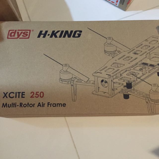 Quadcopter / Drone: DYS H.King Xcite 250 (PNF), Hobbies & Toys, Toys ...
