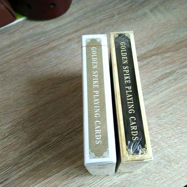 Golden Spike Playing Cards, Hobbies & Toys, Toys & Games on Carousell