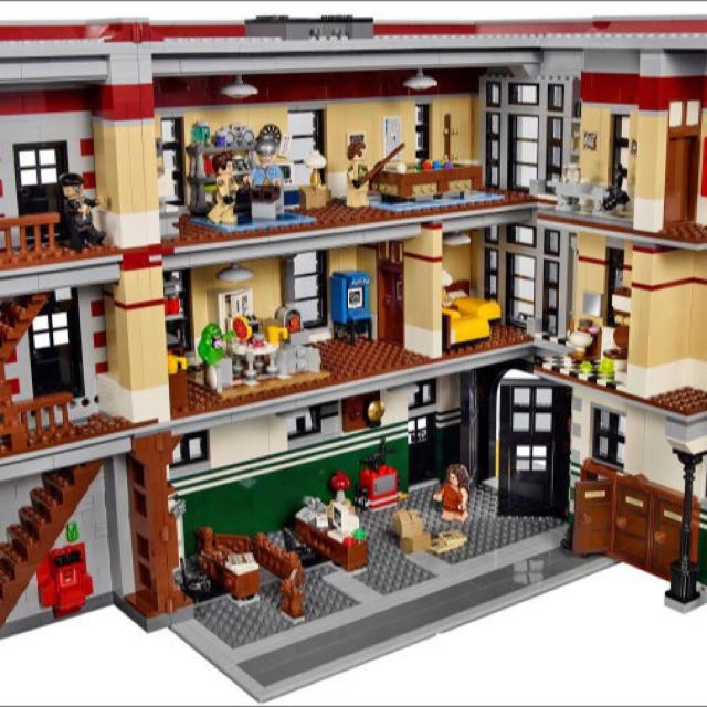 LEGO Ghostbusters 75827 Firehouse Headquarters Building Kit (4634 Piece ...