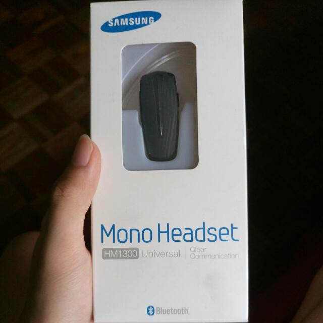 Samsung Blue Tooth Mono Headset, Computers & Tech, Parts & Accessories ...