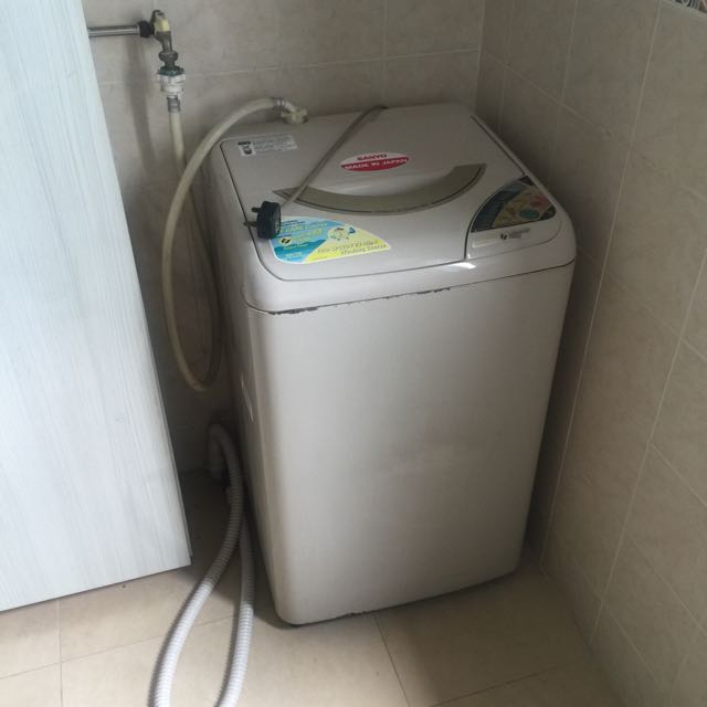 Sanyo Washing machine top Load, TV & Home Appliances, Washing Machines ...