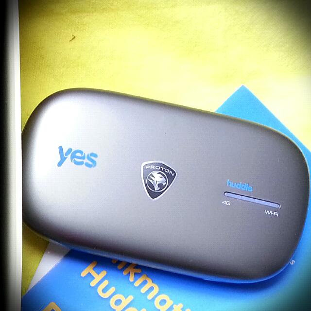 YES 4G Huddle Hotspot Device With Original Box And Full Accessories, TV ...