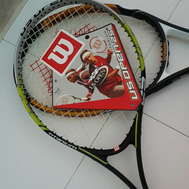 02 Tennis Rackets, Sports Equipment, Sports & Games, Racket & Ball ...