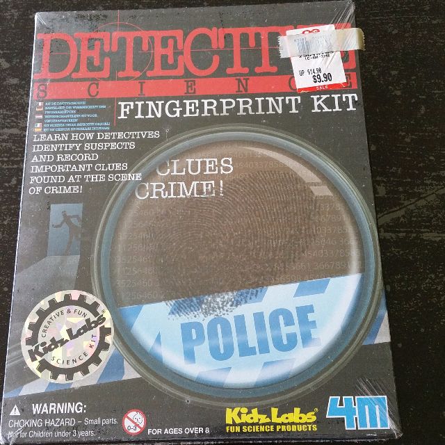 Detective Science, Fingerprint kit, Hobbies & Toys, Books & Magazines ...
