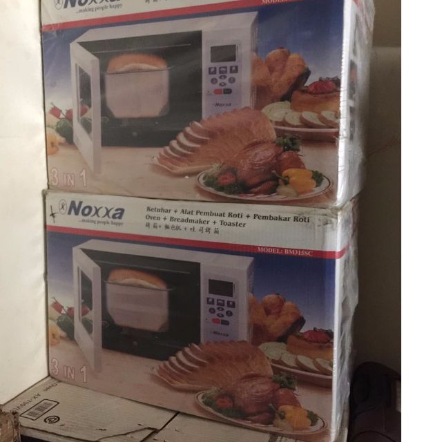NEW : NOXXA BREADMAKER / MULTIFUNCTIONAL OVEN, TV & Home Appliances ...