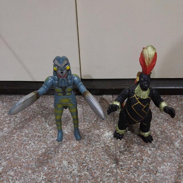 Ultraman Monsters. Ultra Monsters. Kaiju. Alien Balton & Geronimon(SOLD ...