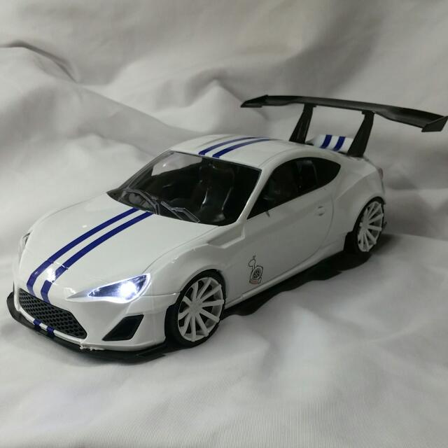 1:16 Hard Plastic Toyota GT86 Subaru BRZ Replica With LED Headlights ...
