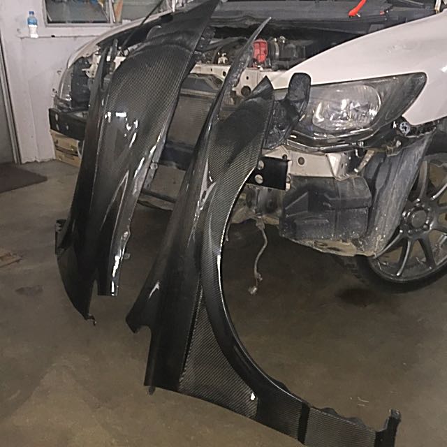 Fd1 Fd2 Fd2r Js Carbon Fiber Fender, Car Accessories, Accessories on ...