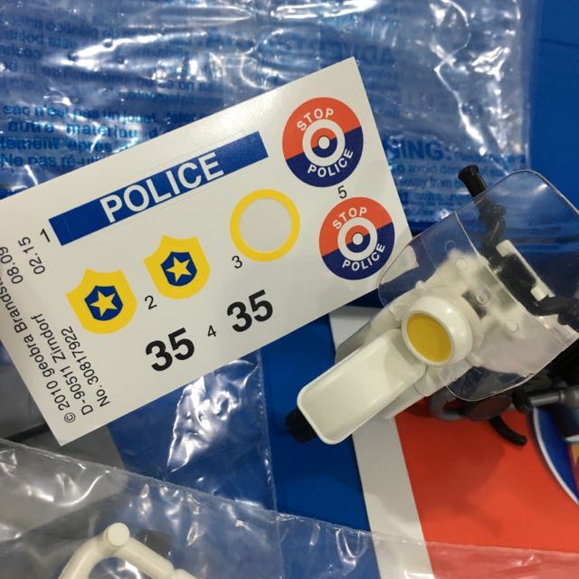 Playmobil 5891 Police And Thief Set. Playmo Space Vintage Submarine ...