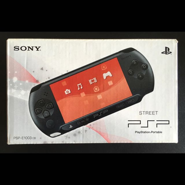 SONY Street PSP E1003 CB charcoal black, Hobbies & Toys, Toys & Games ...