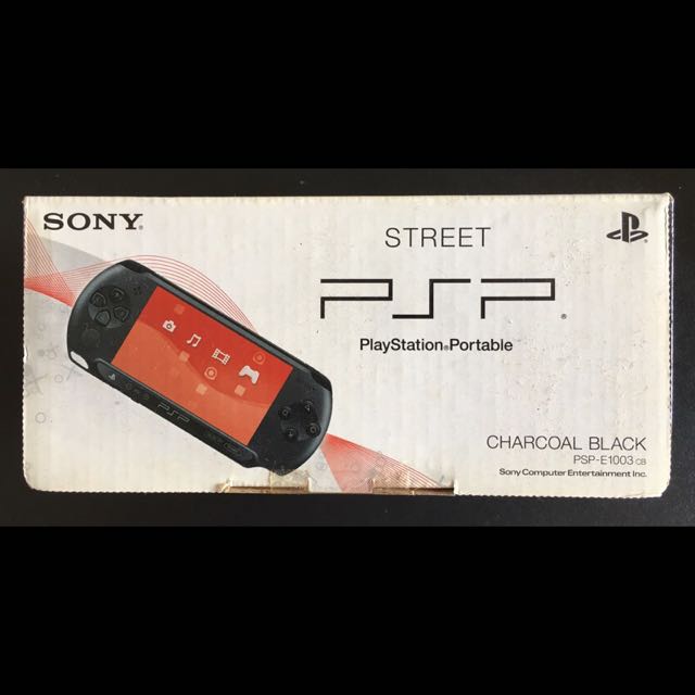 SONY Street PSP E1003 CB charcoal black, Hobbies & Toys, Toys & Games ...