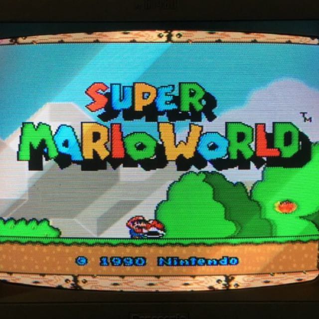 Super Famicom - Super Mario World (Super Mario Bros 4), Video Gaming ...