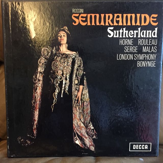 Classical Vinyl - Semiramide by Rossini (Joan Sutherland London ...
