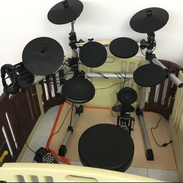 DD403 Digital Drum Set, Electronic, Hobbies & Toys, Music & Media ...