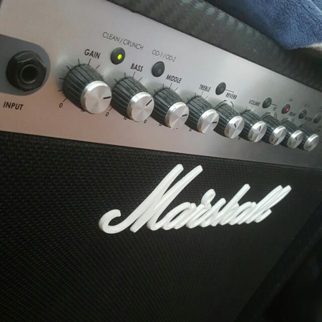 Marshall MG50CFX Combo Amp, Hobbies & Toys, Music & Media, Music ...