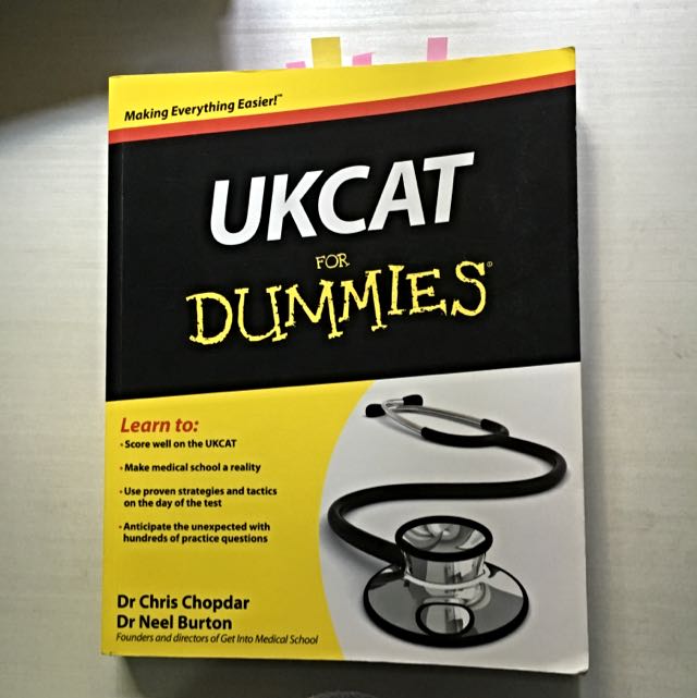 UKCAT For Dummies, Hobbies & Toys, Books & Magazines, Assessment Books ...