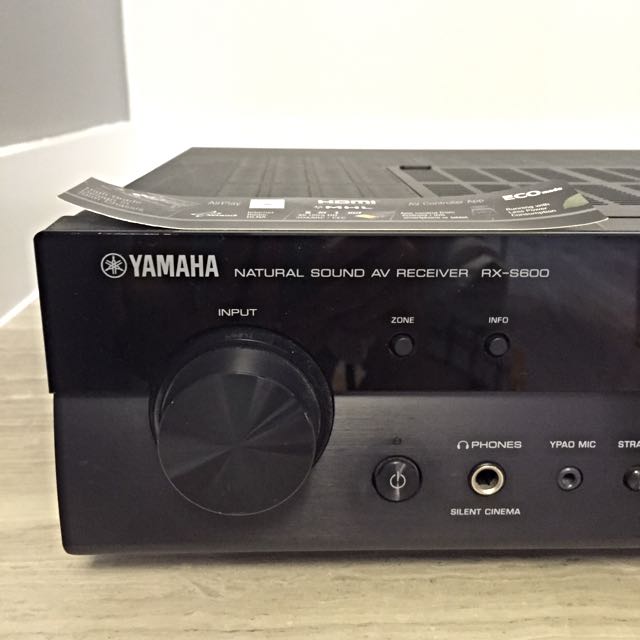 Yamaha RX-S600 AV Receiver, 音響器材, 可攜式音響設備 - Carousell
