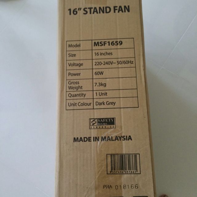 16" Mistral Stand Fan, TV & Home Appliances, Water Heater & Instant ...