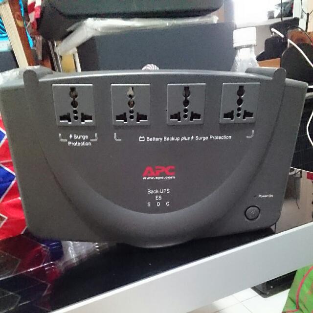 APC Back-UPS ES 500, 電腦＆科技, 商務用科技產品 - Carousell