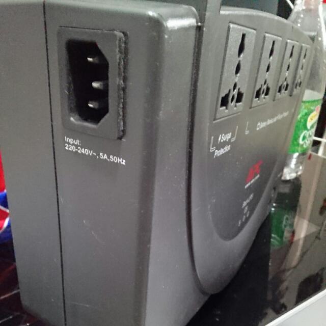 APC Back-UPS ES 500, 電腦＆科技, 商務用科技產品 - Carousell