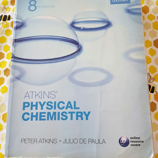 Atkins' Physical Chemistry, Peter Atkins And Julio De Paula (8th ...