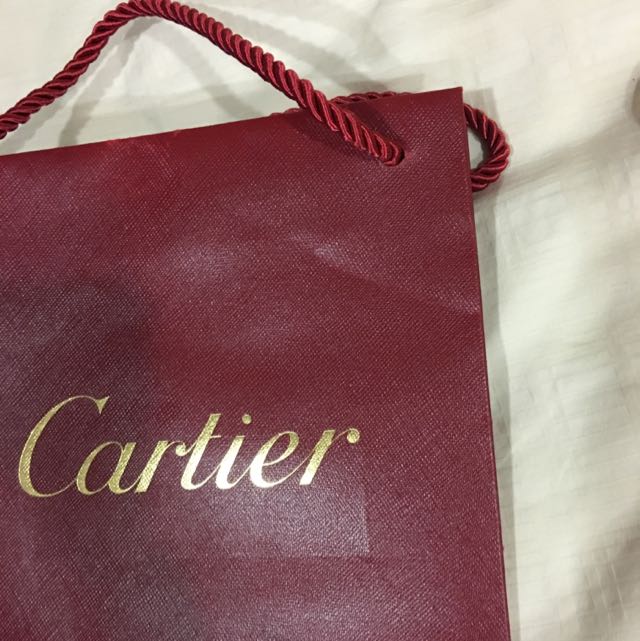 Cartier Paper bag, Women's Fashion, Bags & Wallets, Purses & Pouches on ...