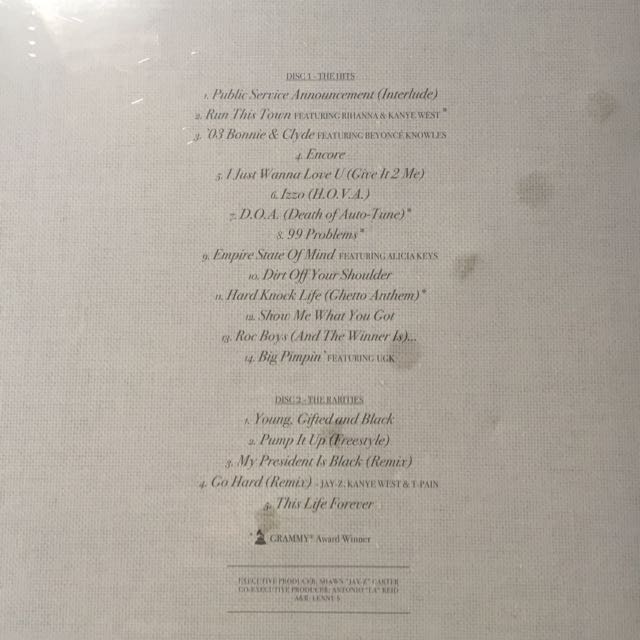 Jay-Z The Hits Collection Volume 1 Boxset, Hobbies & Toys, Music ...