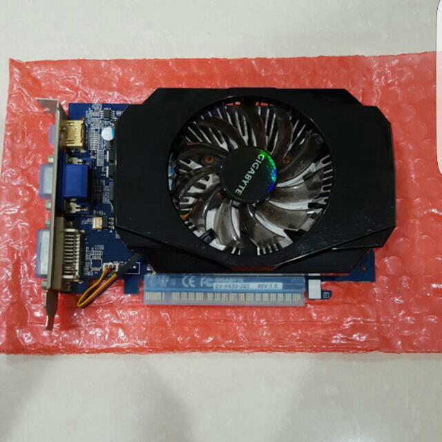 Pre-owned GIGABYTE GeForce GT 630 DirectX 11.1 GV-N630-2GI REV1.0 2GB ...
