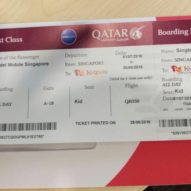 1 X Kidzania Ticket (Kid), Tickets & Vouchers, Event Tickets on Carousell