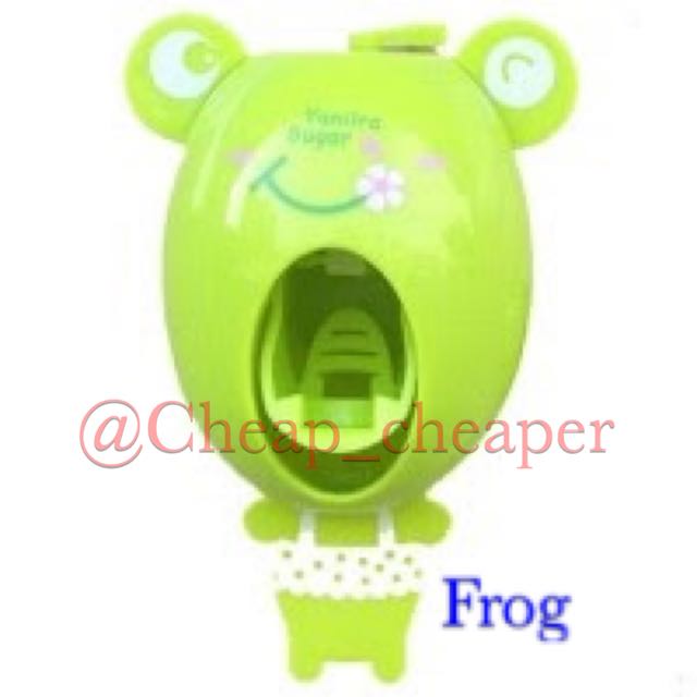 Cartoon One-touch Toothpaste Dispenser, Babies & Kids, Bathing ...