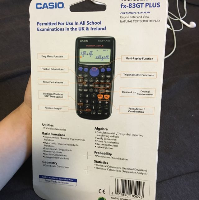 CASIO fx-83GT Plus Science Calculator, Everything Else on Carousell