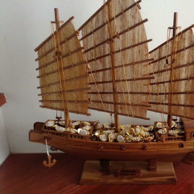 Feng Shui Wealth Ship (Sailing boat), Hobbies & Toys, Memorabilia ...