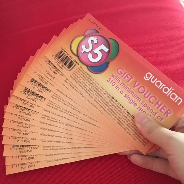 Guardian Voucher, Tickets & Vouchers, Vouchers on Carousell