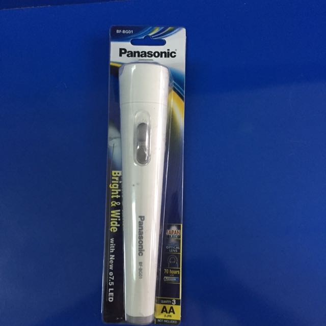 Panasonic LED Torch Light - BF-BG01, TV & Home Appliances, TV ...