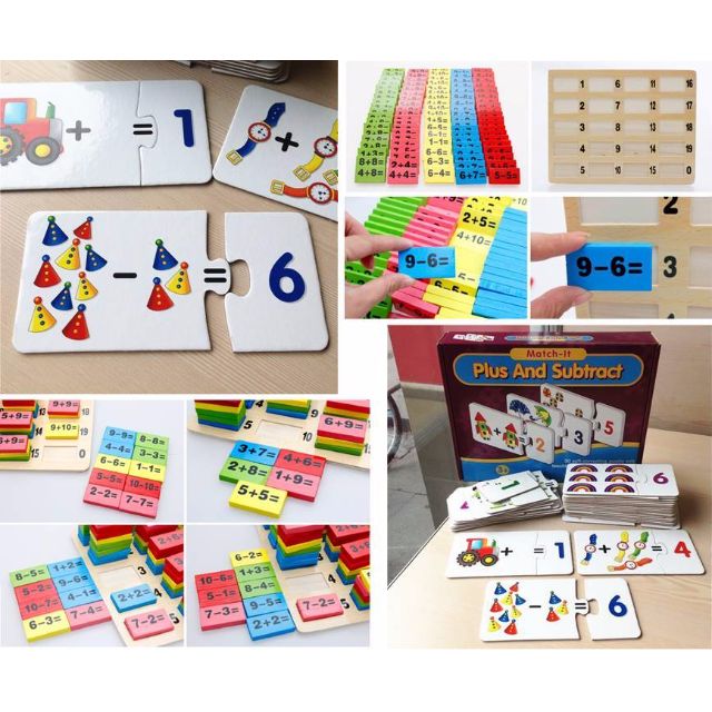 (Instock) Addition & Subtraction Bundle Pack, Babies & Kids, Going Out ...