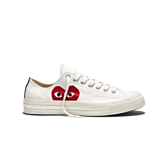 Cdg x Converse Chuck Taylors All Star '70, Men's Fashion, Footwear ...