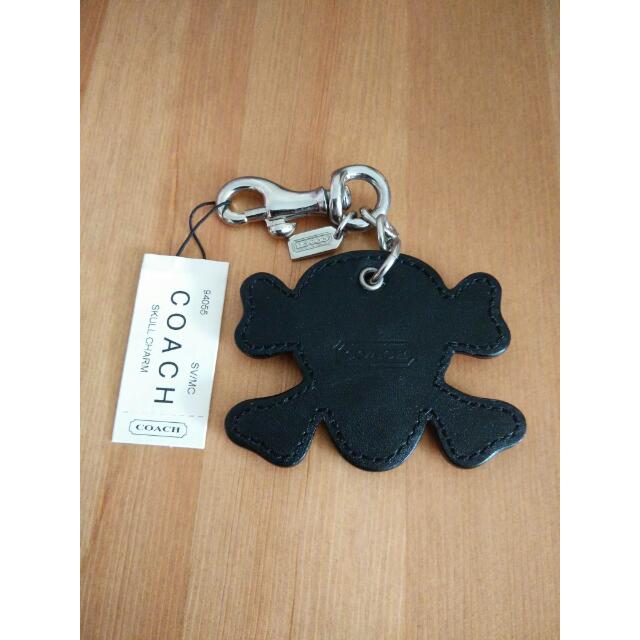 Very Rare COACH Studded Skull Charm SV/MC Collectible, Luxury, Bags ...