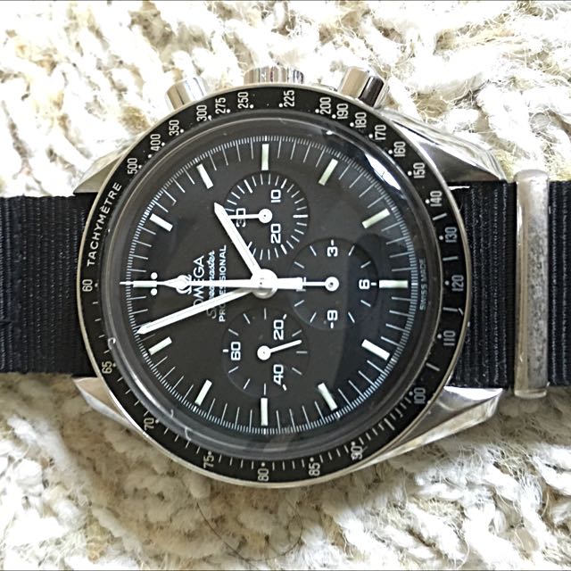 Omega Speedmaster Moonwatch transparent case back. Cal 863. Just ...