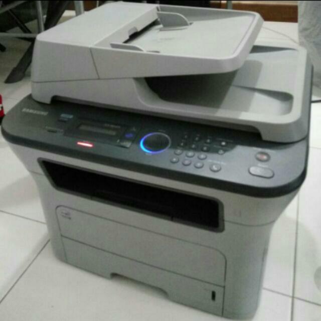 Used Samsung SCX-4824FN Mono Multifunctional Printer - Tested Paper Jam ...