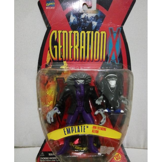 Vintage Marvel Comics X-Men Generation X Emplate with Arm Extending ...