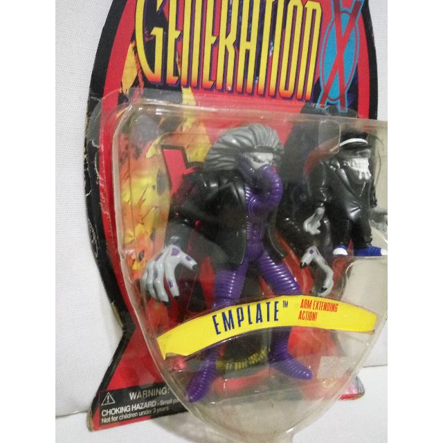 Vintage Marvel Comics X-Men Generation X Emplate with Arm Extending ...