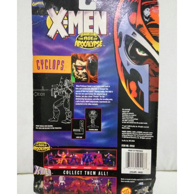 Vintage X-Men After Xavier:Age Of Apocalypse Cyclops with Cybernetic ...