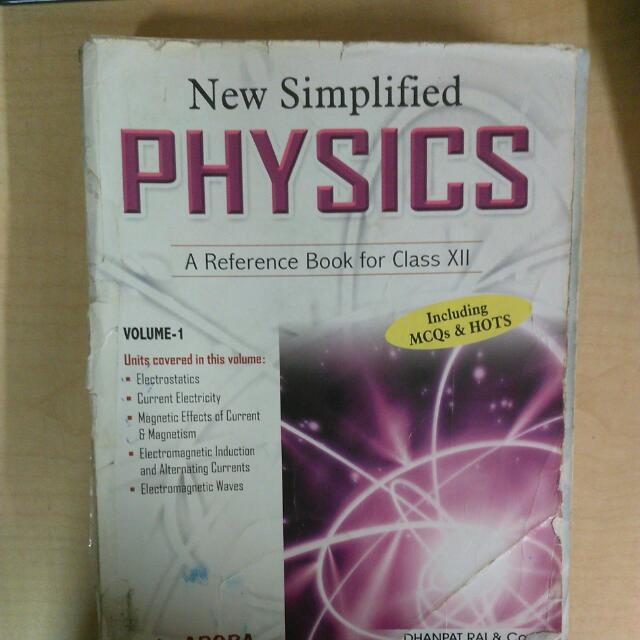 New Simplified Physics-Reference Book For NTU NUS Students, Hobbies ...