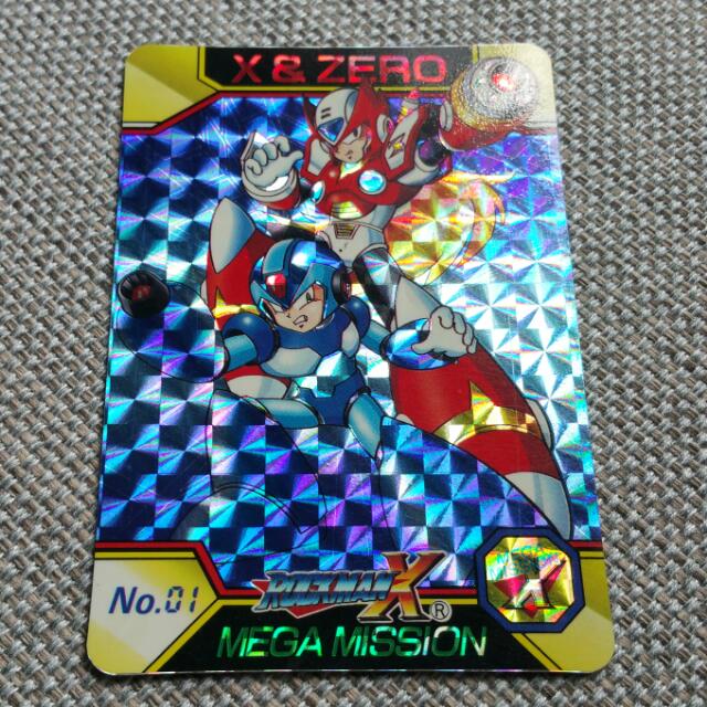Rockman X Carddass Mega Mission No. 1, Hobbies & Toys, Toys & Games on ...