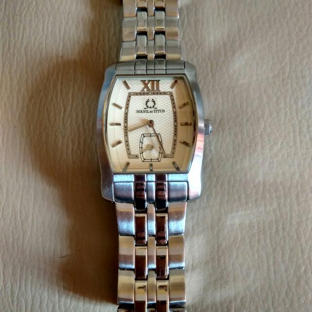 Sovil Et Titus Rectangular Watch, Mobile Phones & Gadgets, Wearables ...