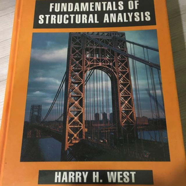 Fundamentals of Structural Analysis (Harry H. West), Hobbies & Toys ...